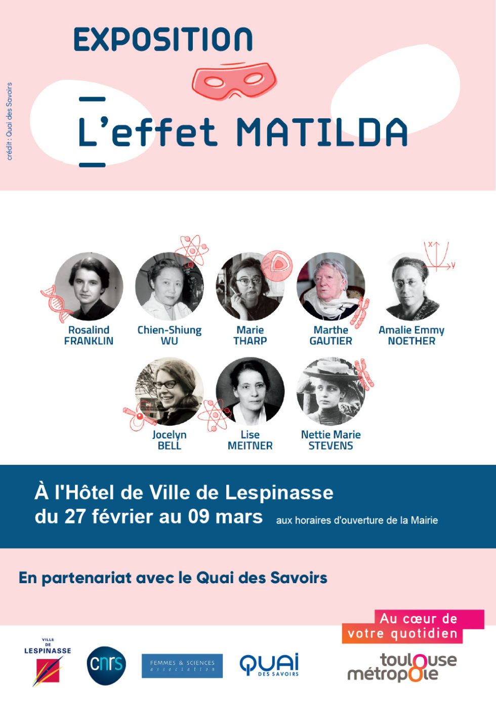 JOURNÉE INTERNATIONALE DE LA FEMME : EXPOSITION "L'EFFET MATILDA ...